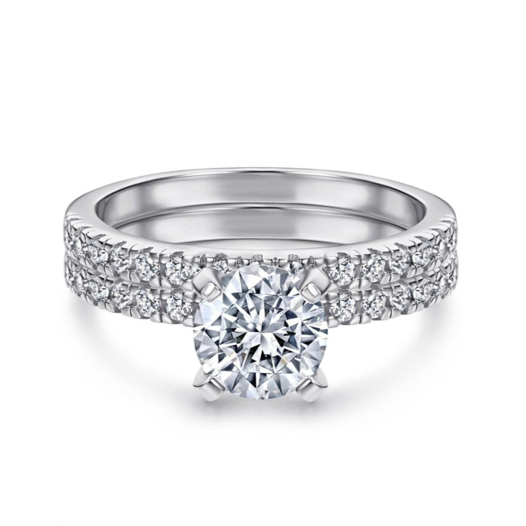 1.75 Carat Round Cut Pave Engagement & Wedding Bridal Set Rings: Timeless Elegance and Ethical ...